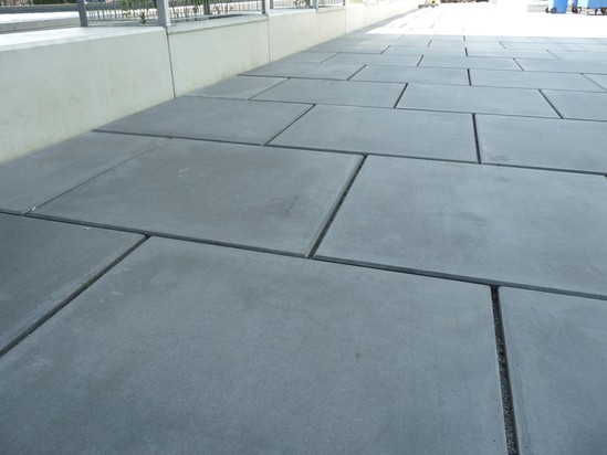 Custom large format concrete slabs, Brussels Midi Tower | URBASTYLE ...