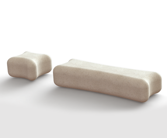 Articulus Rectangular concrete bench | URBASTYLE® | ESI External Works