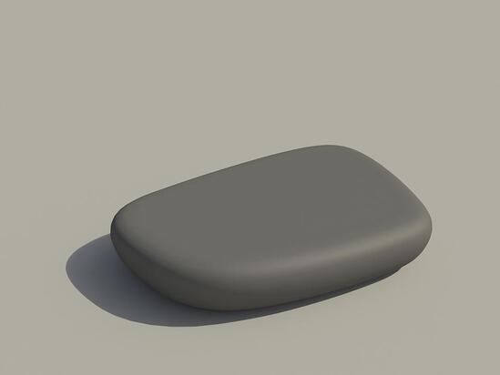 Galet III concrete bench | URBASTYLE® | ESI External Works