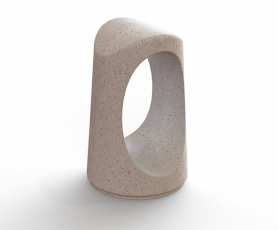 Roma low bollard - 51cm high | URBASTYLE® | ESI External Works