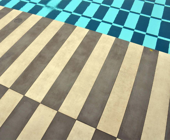 Bespoke large-format concrete slabs for water park | URBASTYLE® | ESI ...