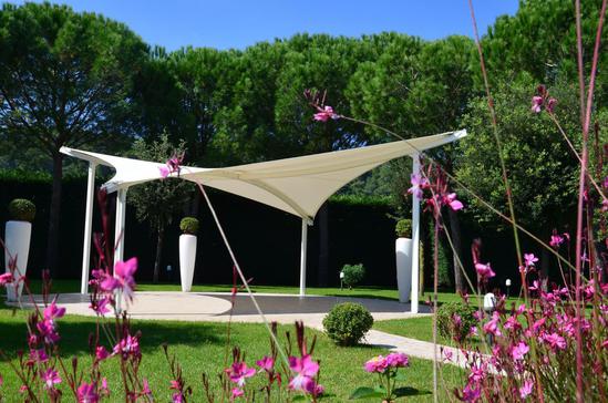 Vela Shade Sail garden veranda | Zenith Canopy Structures | ESI ...