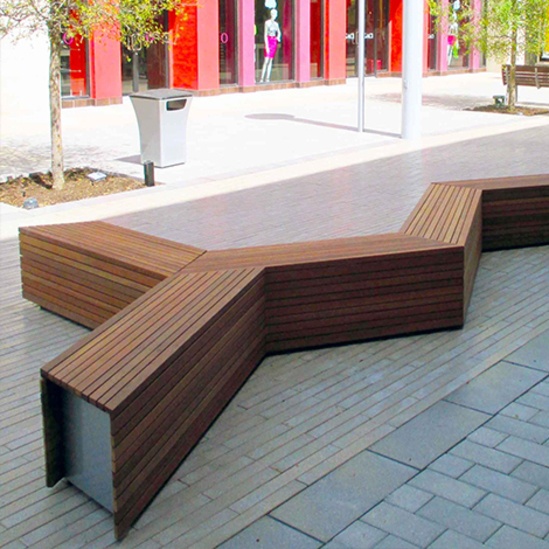 Parallel 42 bench by Landscape Forms | Artform Urban Furniture | ESI ...