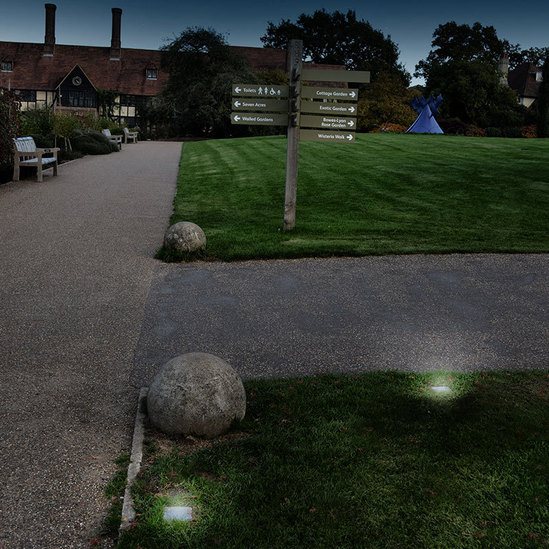 Low-level lighting for walkways at RHS Wisley Gardens | Artform Urban ...