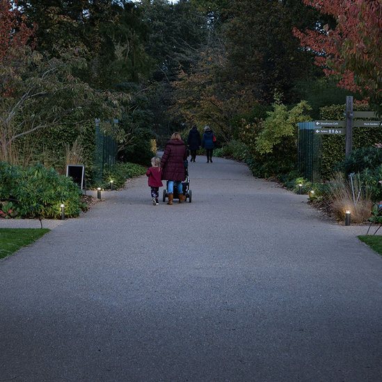 Low-level lighting for walkways at RHS Wisley Gardens | Artform Urban ...