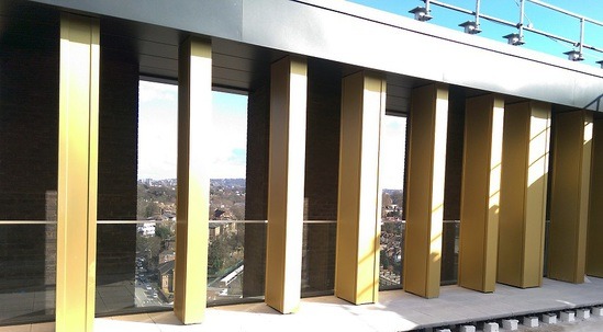 Aluminium column casings | Lockmetal | ESI Building Design