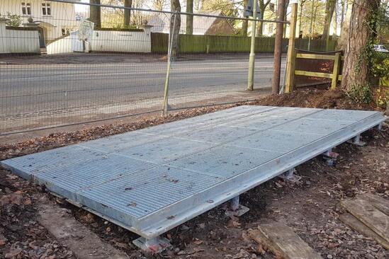 RB heavy duty tree root protector for new driveway | Green Grid Systems ...