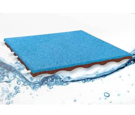 EUROFLEX® EPDM impact protection Aqua slabs | TVS Play Surfaces | ESI ...