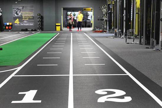 Bespoke sports flooring and indoor gym track | TVS Sports Surfaces ...
