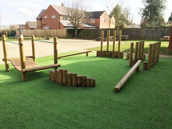 Timber adventure activity trail | Caloo | ESI External Works