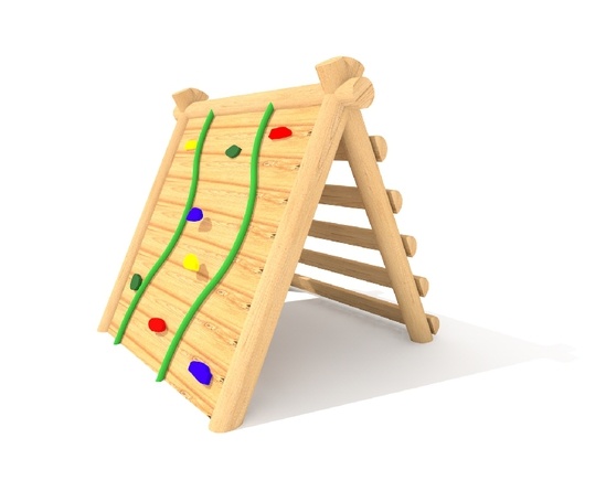 A Frame Climber - up and over with climbing ropes | Timotay Playscapes ...
