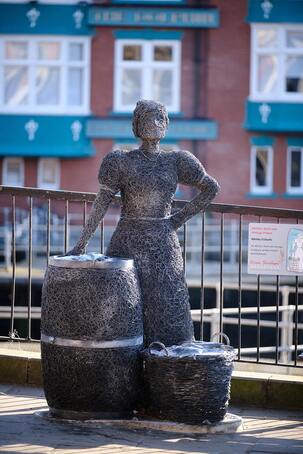 The Whitby Sculpture Trail - series of 9 sculptures | Emma Stothard ...