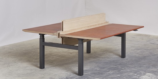 Angus rise and fall office desk | Benchmark | ESI Interior Design