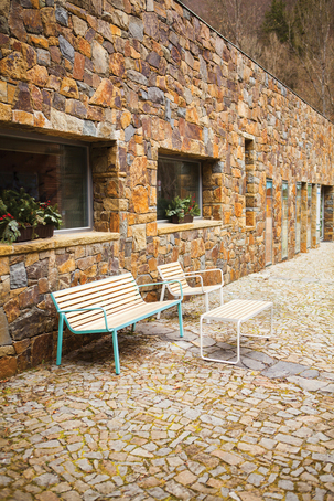 Stack Sofa, Armchair and Stool | mmcité UK | ESI External Works