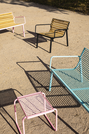 Stack Sofa, Armchair and Stool | mmcité UK | ESI External Works