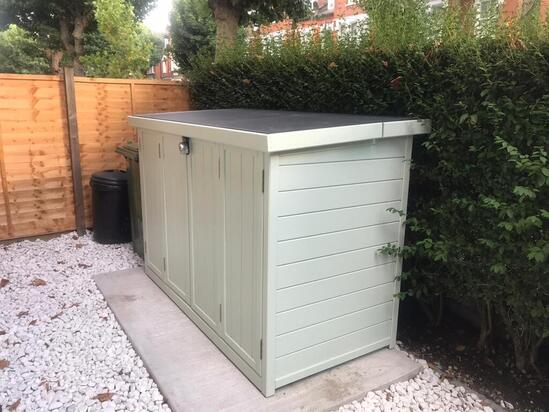 Pedalbase 3 solid timber bike shed | The Bike Shed Company | ESI ...