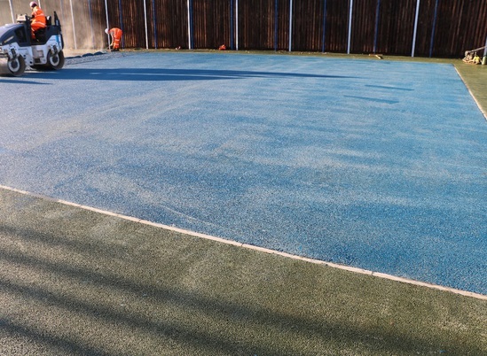 Porous playground surfacing for SEN school | NatraTex | ESI External Works