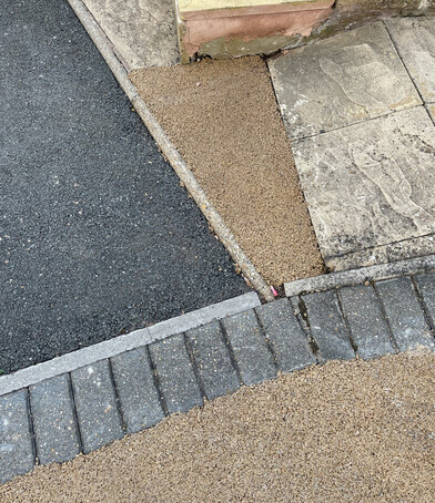 Natratex Cotswold surfacing transforms gravel drive | NatraTex | ESI External Works