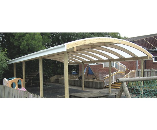 Bespoke timber canopy shelters | Setter Shelters | ESI External Works