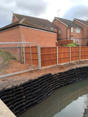 Storm drainage channel restoration using Rootlok | GeoGrow | ESI ...