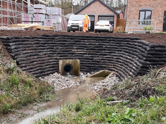 Rootlok headwalls | GeoGrow | ESI External Works