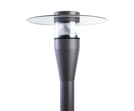 Elo Shape pole-top luminaire for paths and squares | Selux UK | ESI ...