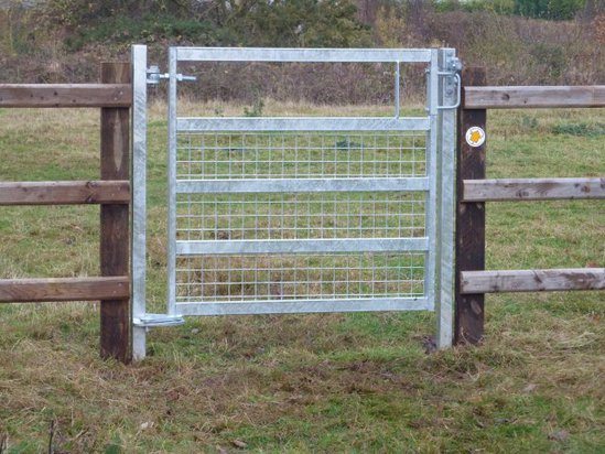 Steel pedestrian gates | Secure-a-Field | ESI External Works
