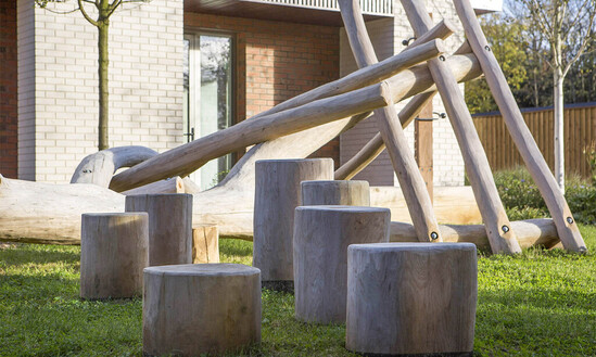 Play logs for residential development - London | Duncan & Grove | ESI ...