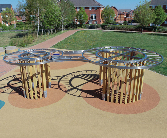 Bespoke cableworks-inspired playground - Pirelli Park | Duncan & Grove ...