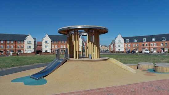 Bespoke cableworks-inspired playground - Pirelli Park | Duncan & Grove ...