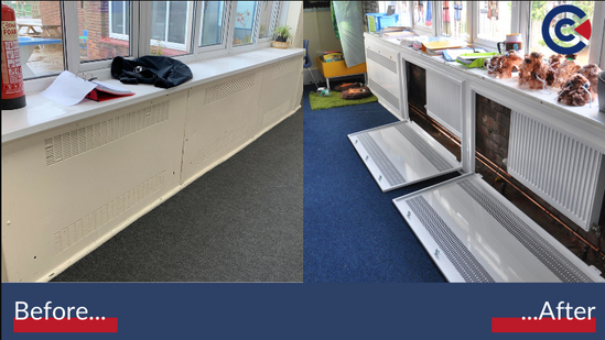 Bespoke LST Radiators For A Primary School in Leeds | Contour Heating ...