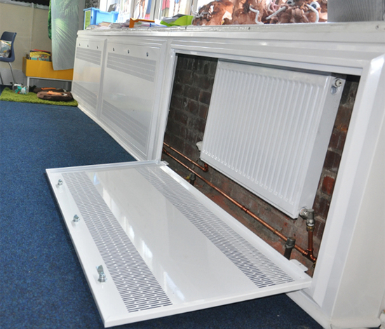 Bespoke LST Radiators For A Primary School in Leeds | Contour Heating ...