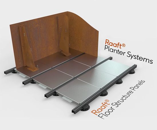 The Raaft terrace system | Raaft | ESI External Works