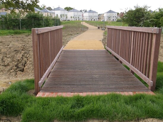 Pedestrian timber bridges | Countrywide Access installations | ESI ...