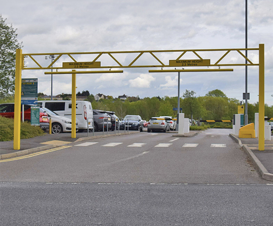 Fixed height barrier (ladder-style) | Height Barriers | ESI External Works