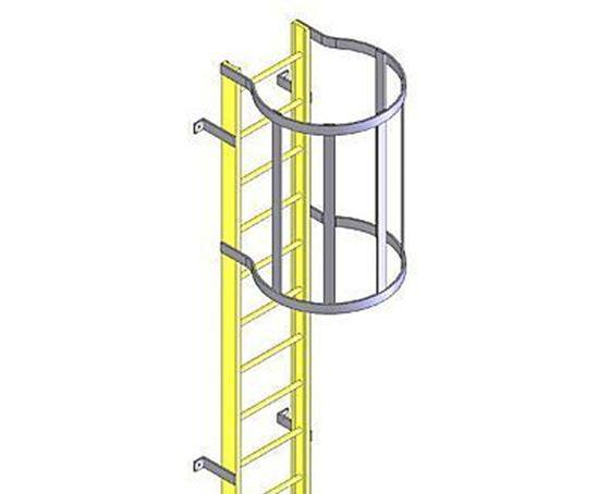 Type BL fixed vertical ladders in aluminium or steel | Bilco UK | ESI ...