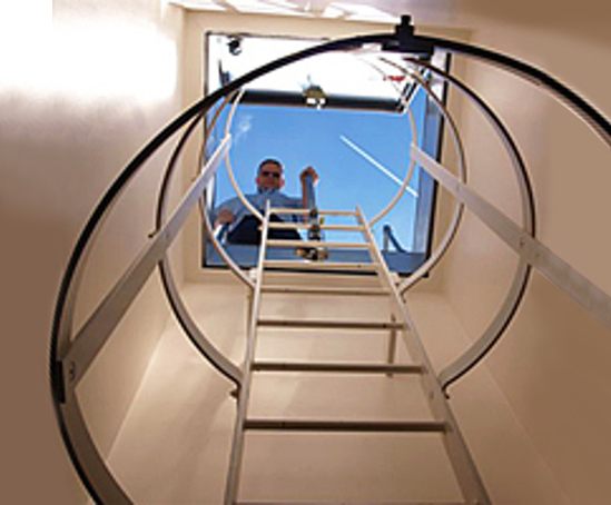 Type BL fixed vertical ladders in aluminium or steel | Bilco UK | ESI ...