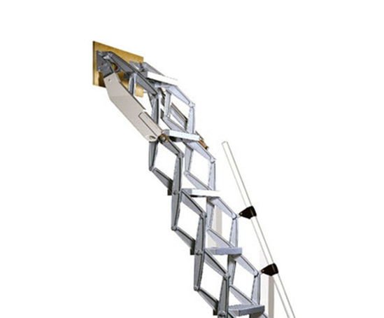 Type BL-Z industrial-grade retractable ladder | Bilco UK | ESI Building ...