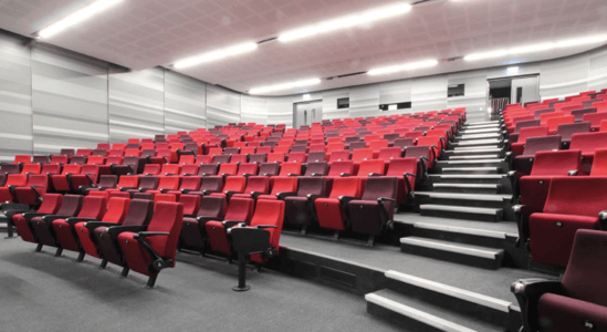 Fixed tiered structures for auditorium & lecture theatre | Ferco ...