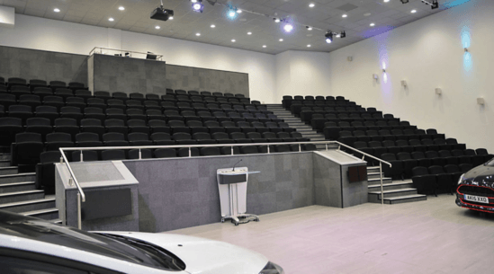 Fixed tiered structures for auditorium & lecture theatre | Ferco ...