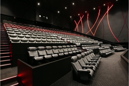 Opus VIP cinema seating | Ferco Seating Systems | ESI Interior Design