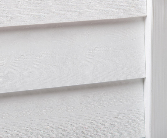 Q-Clad® pre-painted white rebated timber cladding | Hoppings Softwood ...