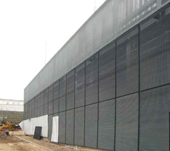 Italia steel louvred panels for cladding and screening | Lang+Fulton ...