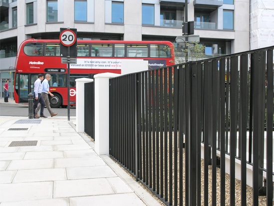 Rimini railing fence | Lang+Fulton | ESI External Works