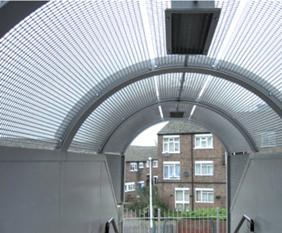 Robust railway bridge cladding, London Borough of Newham | Lang+Fulton ...