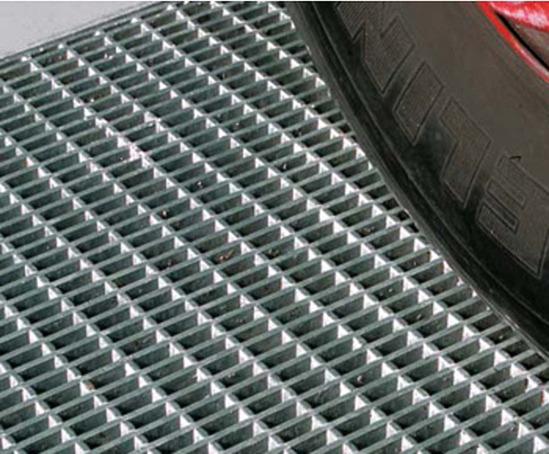 Pressure-locked mild steel floor gratings | Lang+Fulton | ESI Building ...