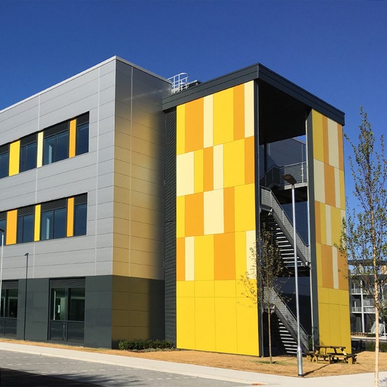 External emergency exit staircases for new offices | Lang+Fulton | ESI ...