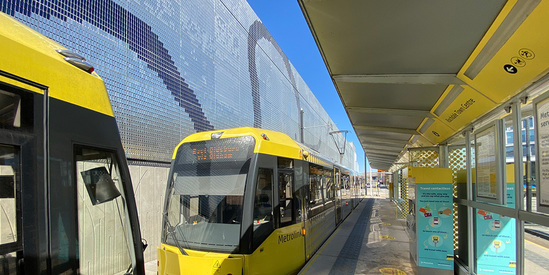 Kinetic wall cladding used in public art - Rochdale | Lang+Fulton | ESI ...