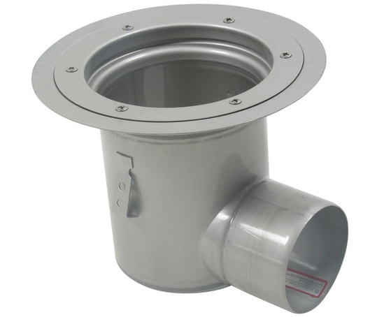 Industrial 200 drain, flexible sheets, horizontal outlet | BLUCHER UK ...