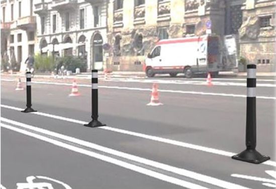 Cycle lane separators | Street Furnishings | ESI External Works